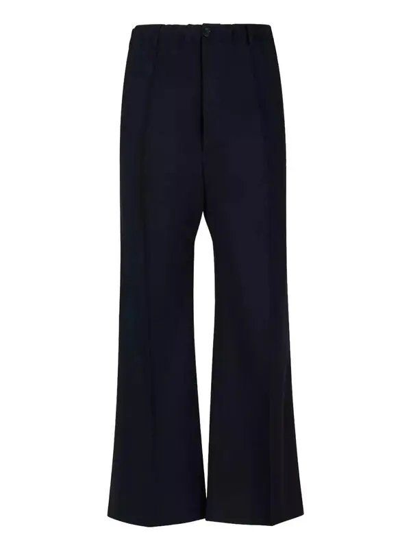 Marni Wide-leg Flared Trousers - Blue