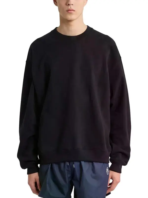 STOCKHOLM SURFBOARD CLUB Cotton Sweatshirt - Black