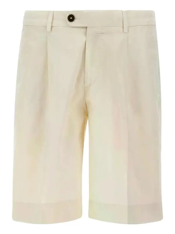 DEVORE INCIPIT Tailored Pleated Shorts - Neutrals