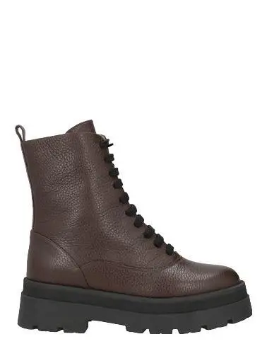 Fabiana Filippi Ankle Combat Boots - Brown