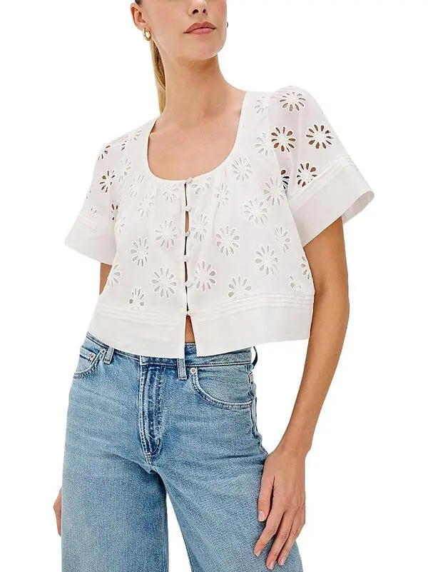 Rails Bambina Top - White