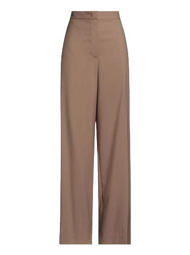 Fabiana Filippi Merino Wool Wide-leg Pants - Camel
