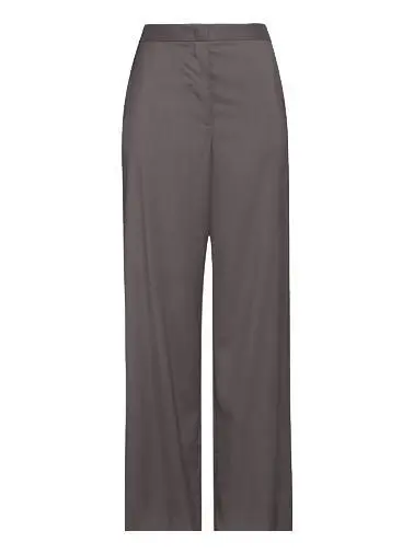 Fabiana Filippi Wide-leg Merino Wool Pants - Grey
