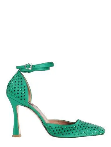 Pinko Pumps With Ankle Strap - Green