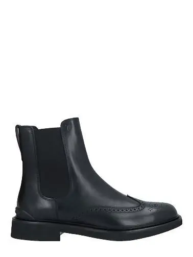 TOD'S Ankle Boots Soft Leather - Black