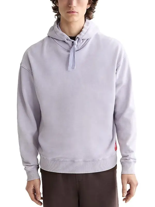 Scotch & Soda Relaxed Fit Artwork Hoodie - Languid Lavender