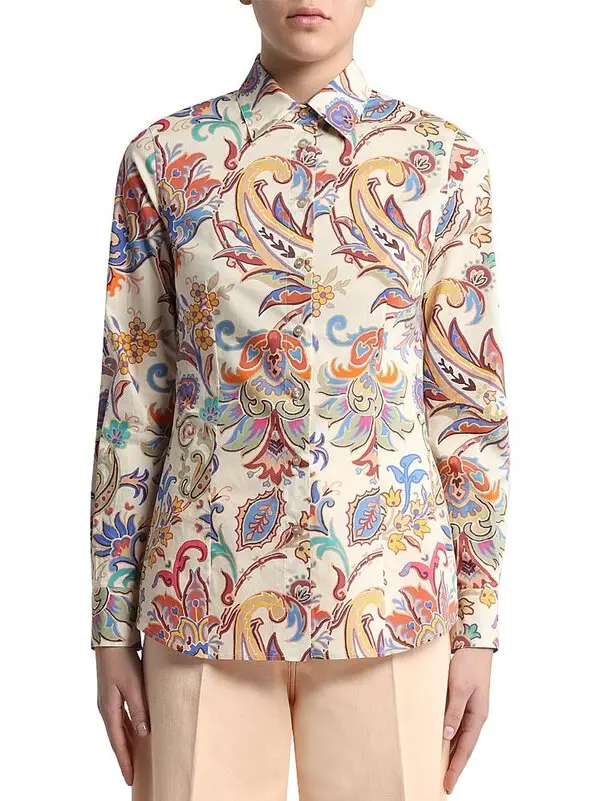 Etro Printed Shirt - Print On W