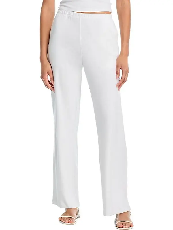 LESET Nando Cotton Lounge Pants - White