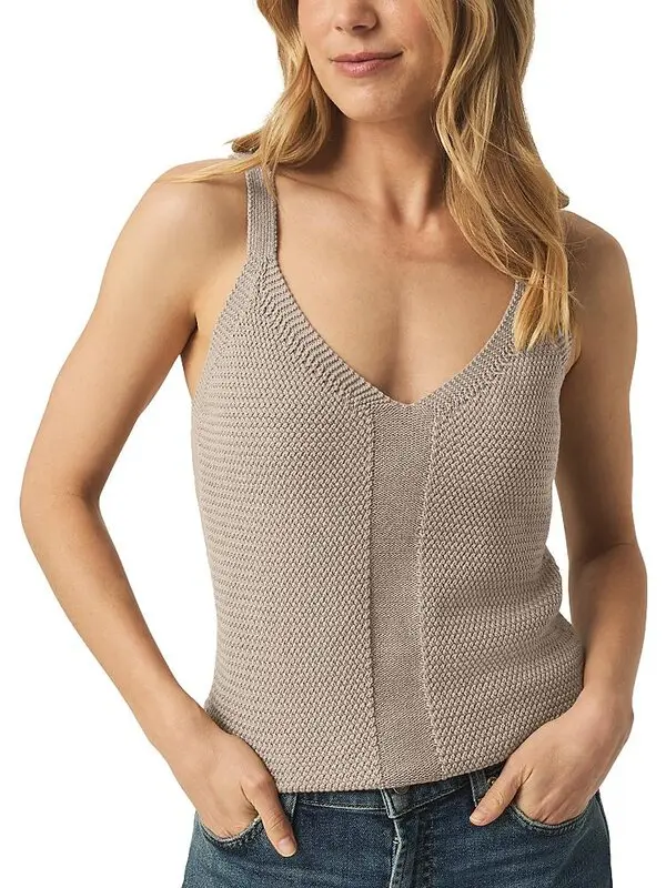 Splendid Banks Sweater Tank - Fawn