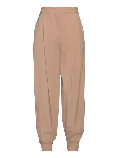 Fabiana Filippi Tapered Virgin Wool Pants - Beige