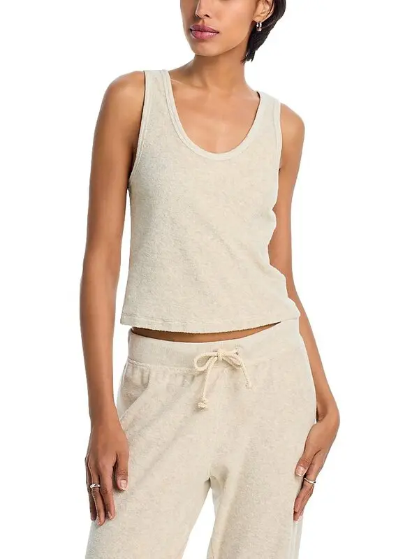 PERFECTWHITETEE Cruise Terry Tank Top - Oatmeal