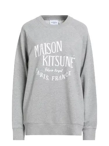 Maison Kitsuné Crewneck Cotton Sweatshirt - Grey