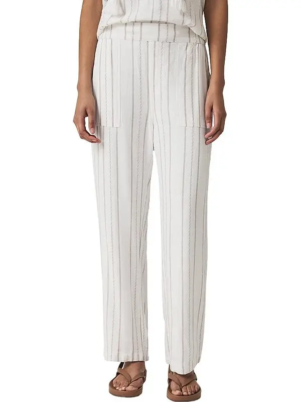 Splendid Layla Pants - White/fawn