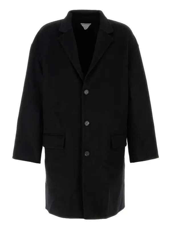 Bottega Veneta Wool Coat - Black