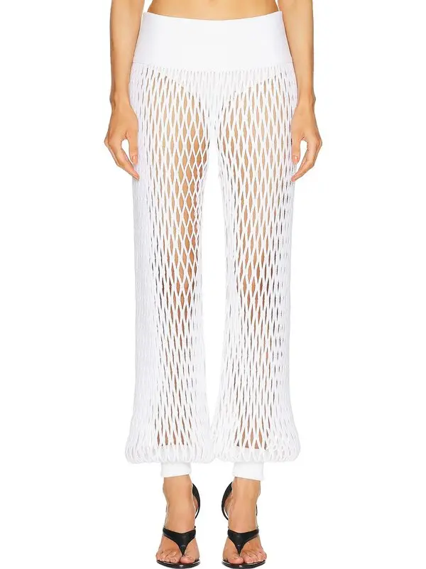 Alaïa Balloon Pant - Blanc