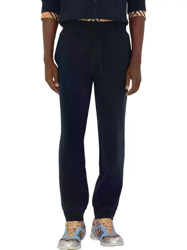 Burberry Cashmere Track Pants - Blue