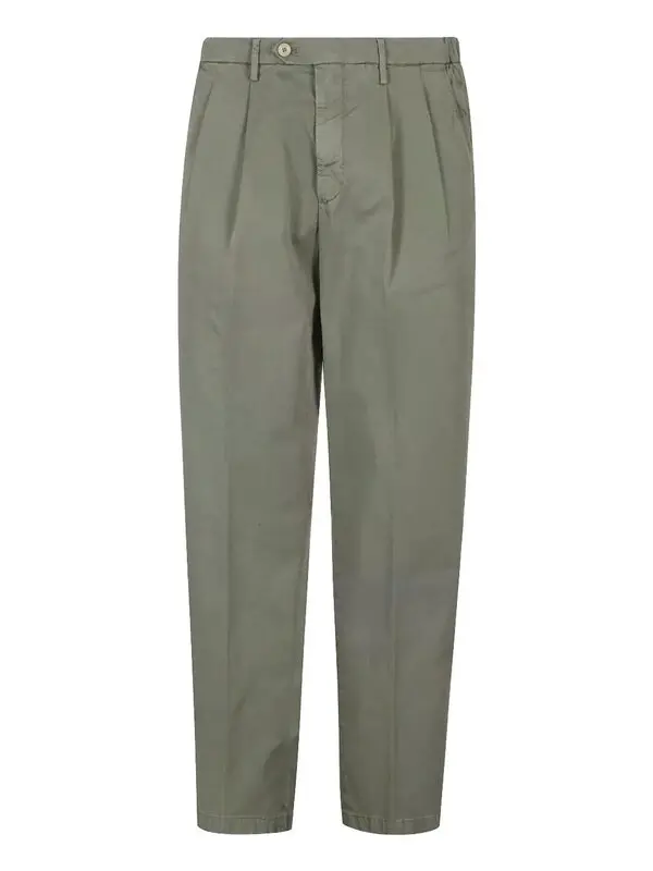 BRIGLIA 1949 Imperia Pleated Trousers - Green