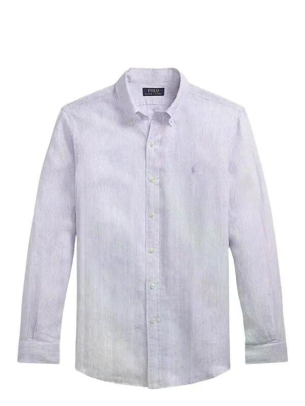 Polo Ralph Lauren Linen Shirt - Purple