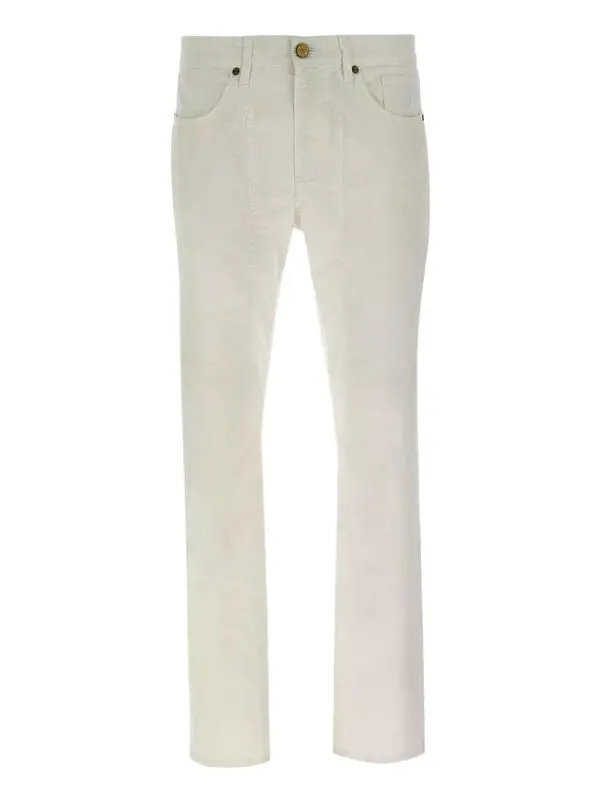 JECKERSON Logo-patch Trousers - Neutrals