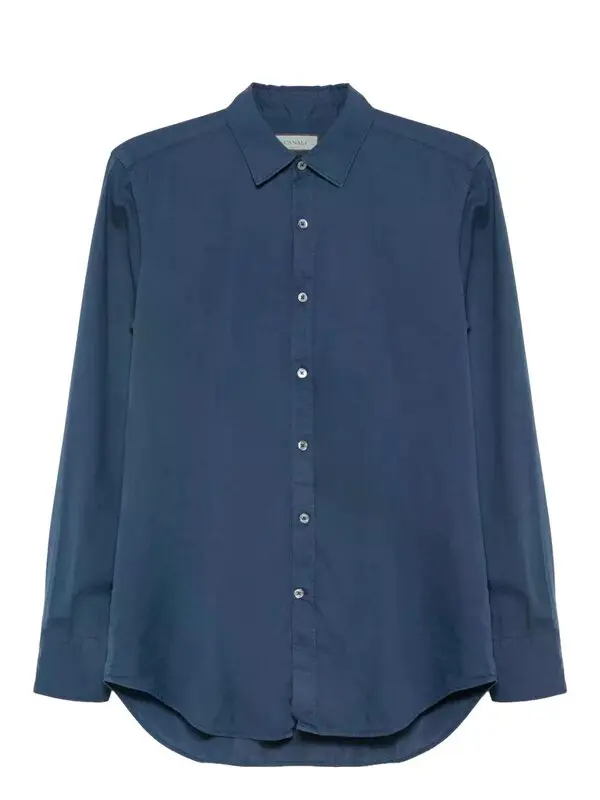 Canali Twill Shirt - Blue