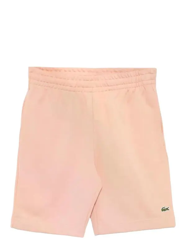 Lacoste Regular Fit Fleece Shorts - Pink