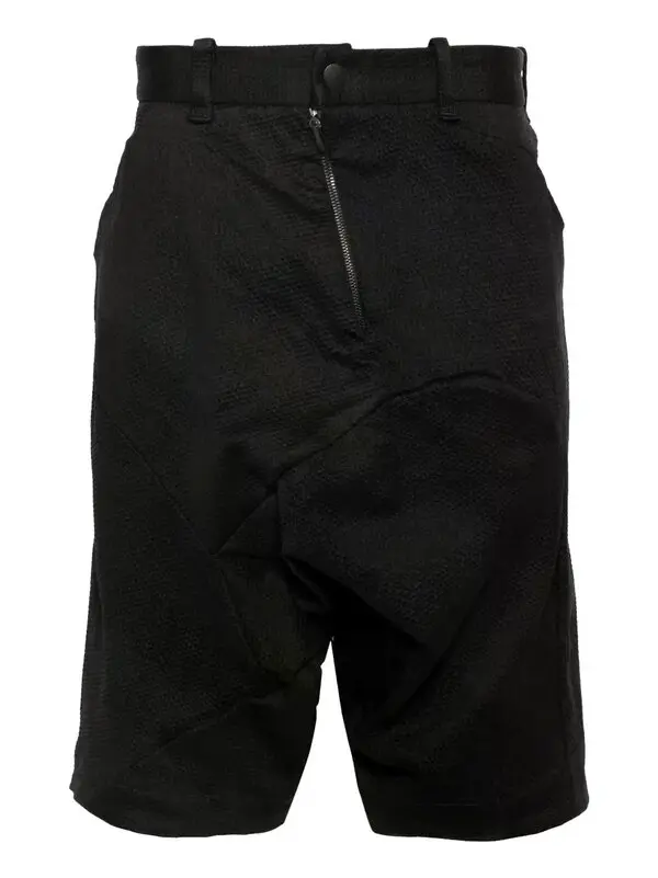 LEON EMANUEL BLANCK Drop-crotch Shorts - Black