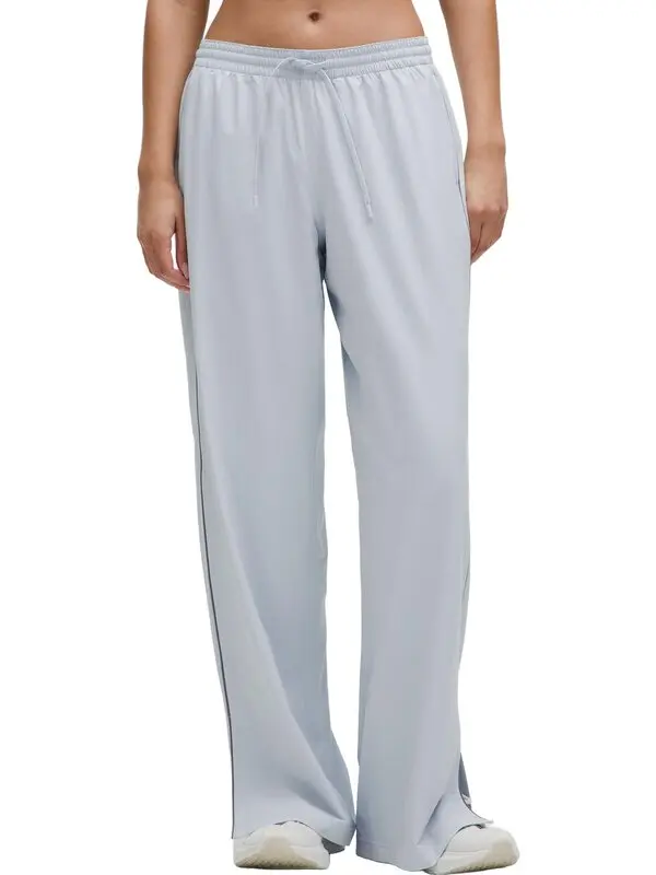 Lululemon Court Rival Wide-leg Track Pant - Starch Blue/solar Grey
