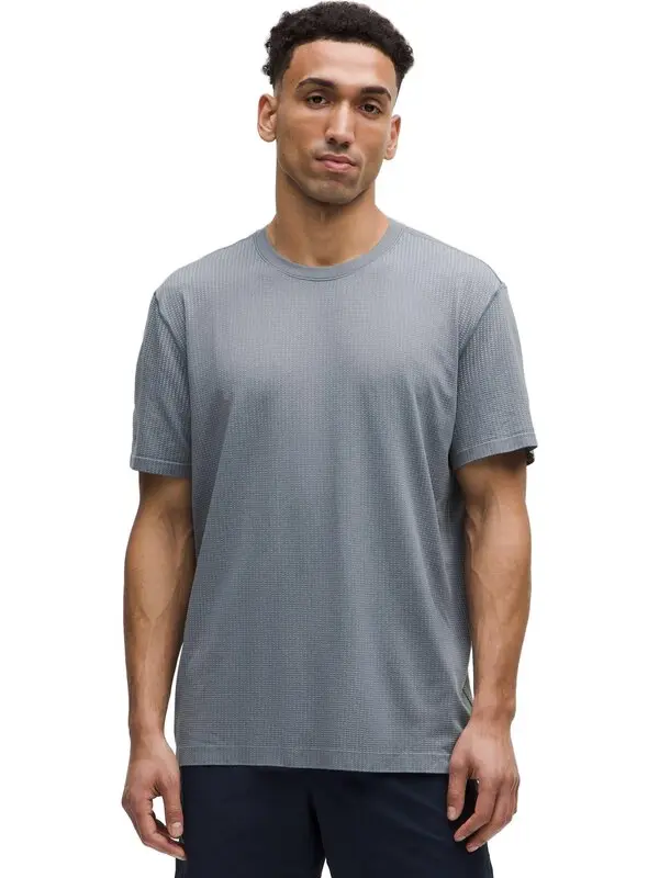 Lululemon Metal Vent Tech Relaxed-fit Short-sleeve Shirt - Vapor/solar Grey