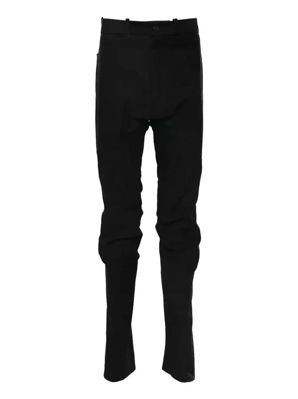 LEON EMANUEL BLANCK Drop-crotch Trousers - Black