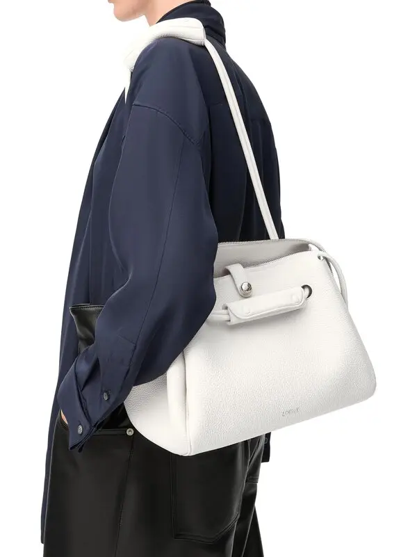 Loewe Medium Madrid Bag - Soft White