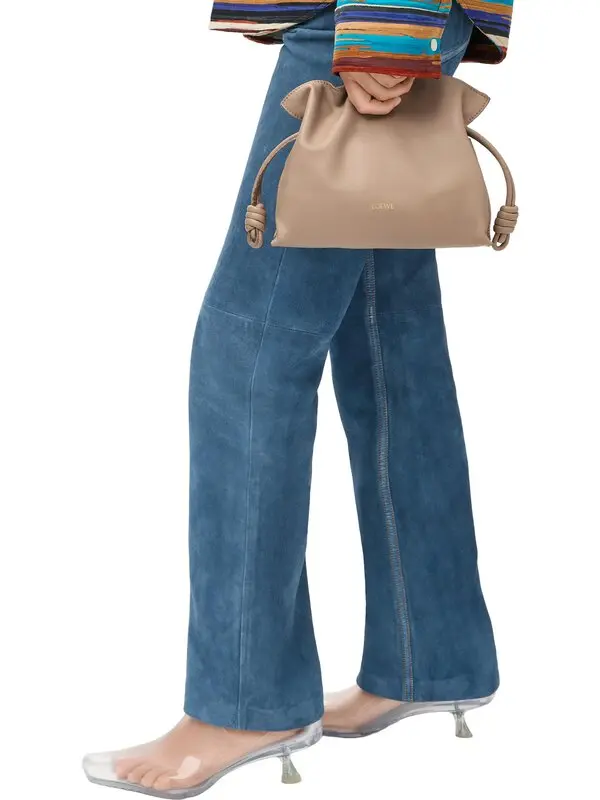 Loewe Mini Flamenco Clutch - Sand