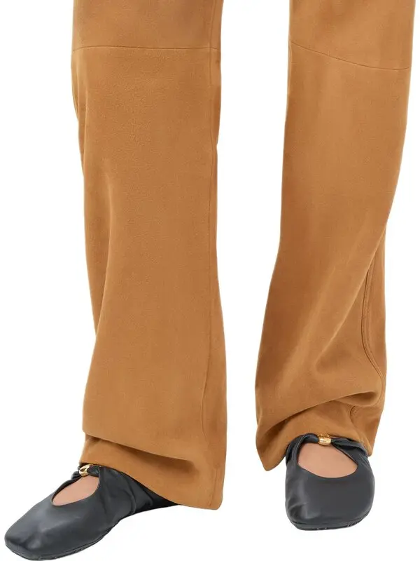 Loewe Pebble Soft Ballerina - Black