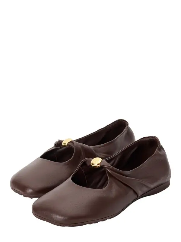 Loewe Pebble Soft Ballerina - Brownie
