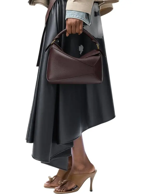 Loewe Puzzle Edge Bag - Dark Chestnut