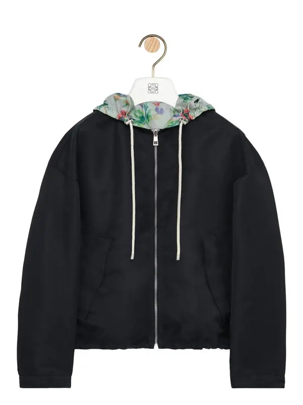 Loewe Reversible Hooded Jacket - Green/red