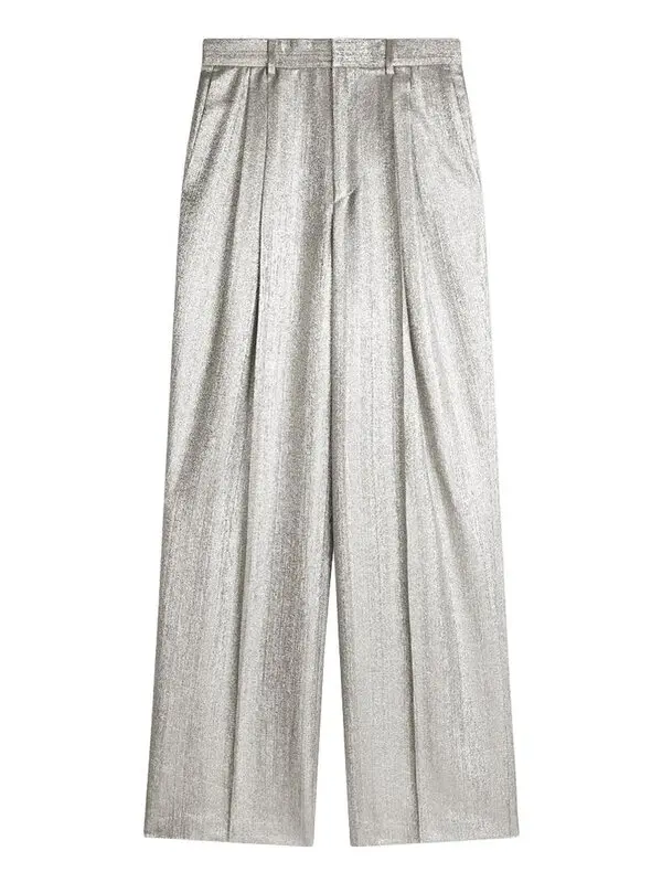Dries Van Noten Panrom Pants - Silver