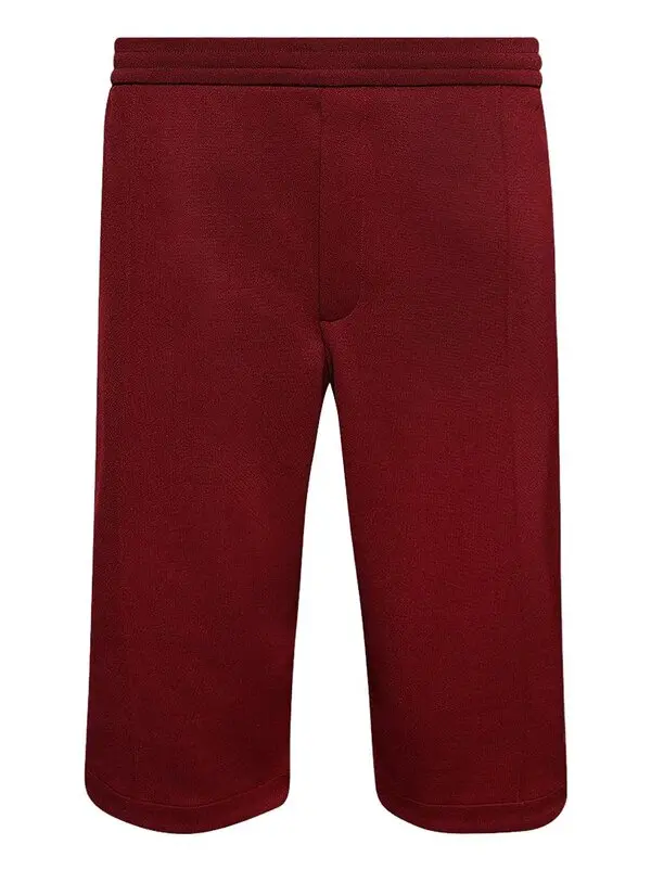 Adidas X Wales Bonner Track Shorts - Collegiate Burgundy