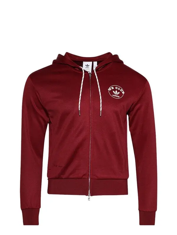 Adidas Track Hoodie - Collegiate Burgundy