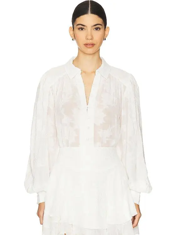 Hemant & Nandita X Boho Shirt - White