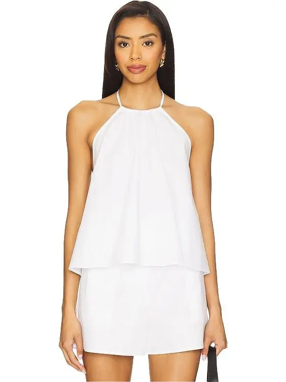 CLYQUE Tauni Top - White