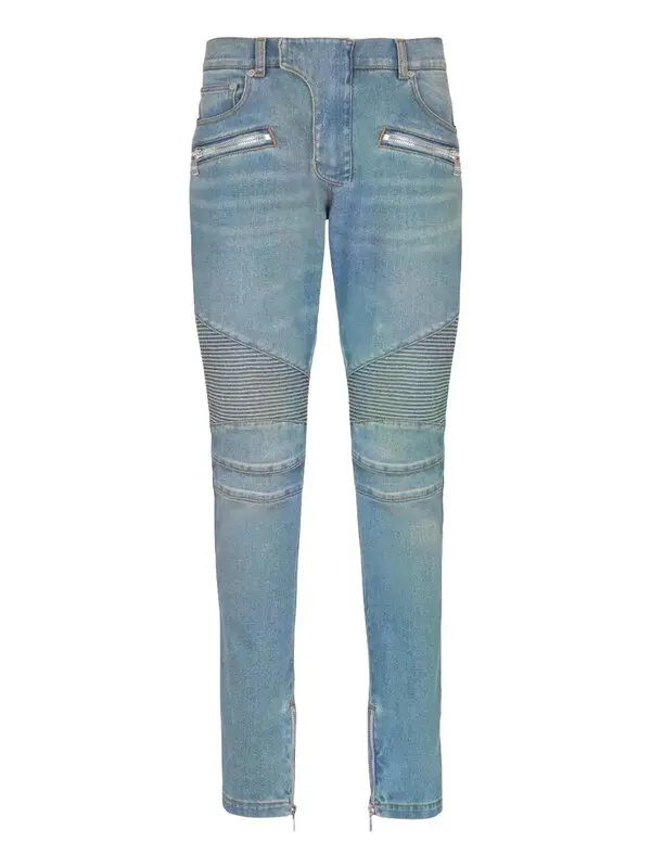 Balmain Straight-leg Jeans - Blue