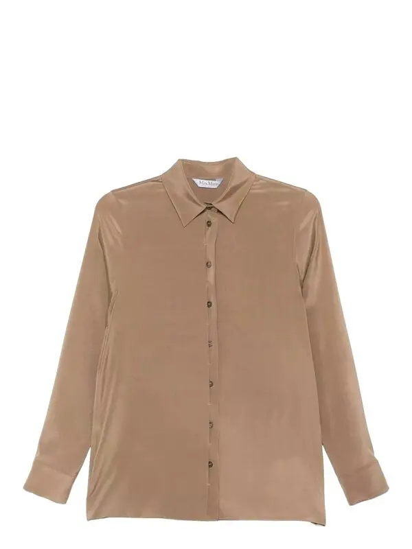 Max Mara Avion Shirt - Brown