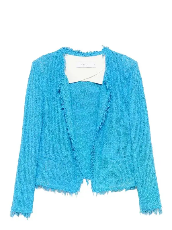 IRO PARIS Open-front Jacket - Blue