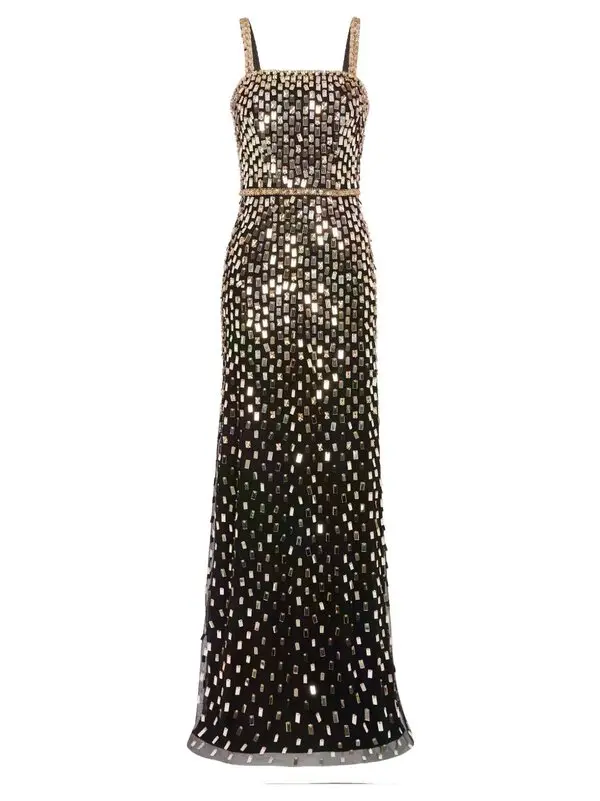 Jenny Packham Juliette Maxi Dress - Black