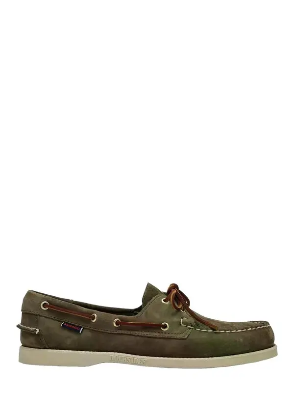 SEBAGO Suede Boat Shoes - Green
