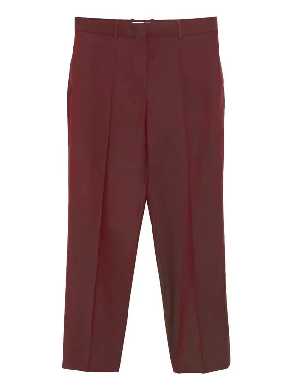 JIL SANDER Trousers - Red