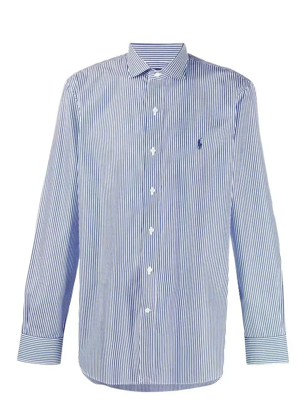 Polo Ralph Lauren Embroidered Polo Pony Shirt - Blue