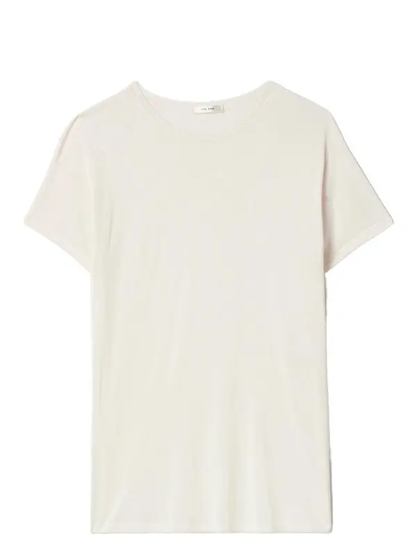 THE ROW Kota Jersey T-shirt - Ivory