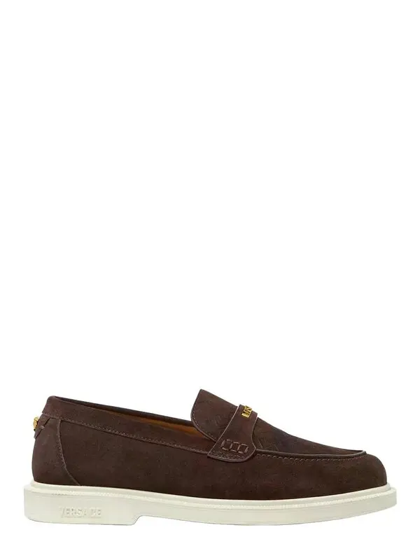 Versace Giuliano Loafers - Brown