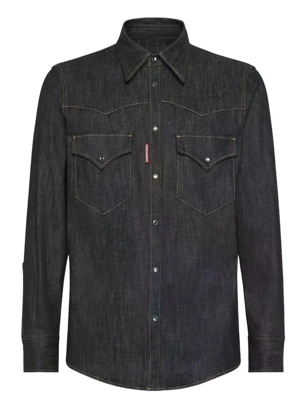 Dsquared2 Western Shirt - Black